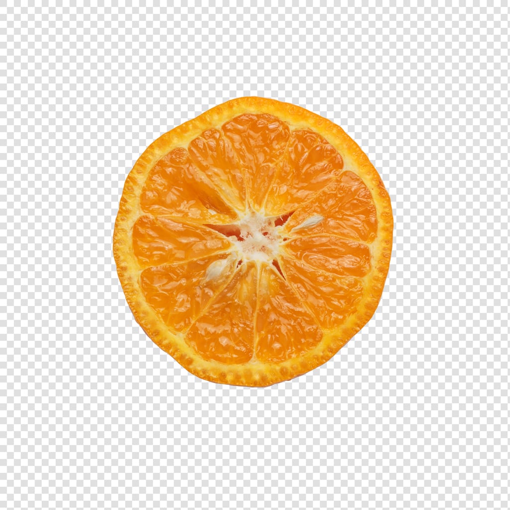 Orange graphic asset