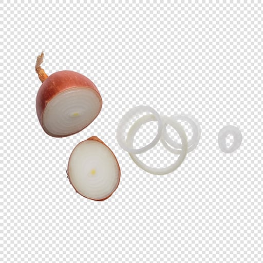 Onion graphic asset
